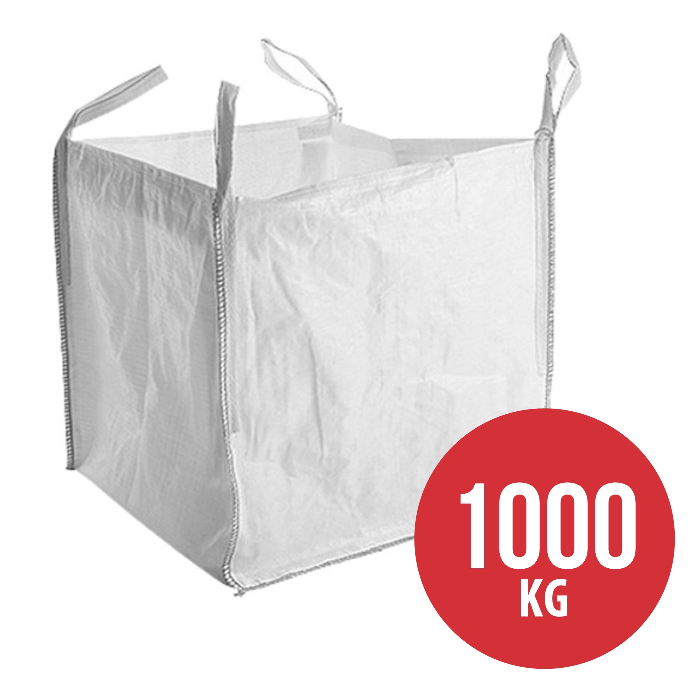 Saco Big Bag 90x90x100cm Carga máx 1000 Kg - Soutelana